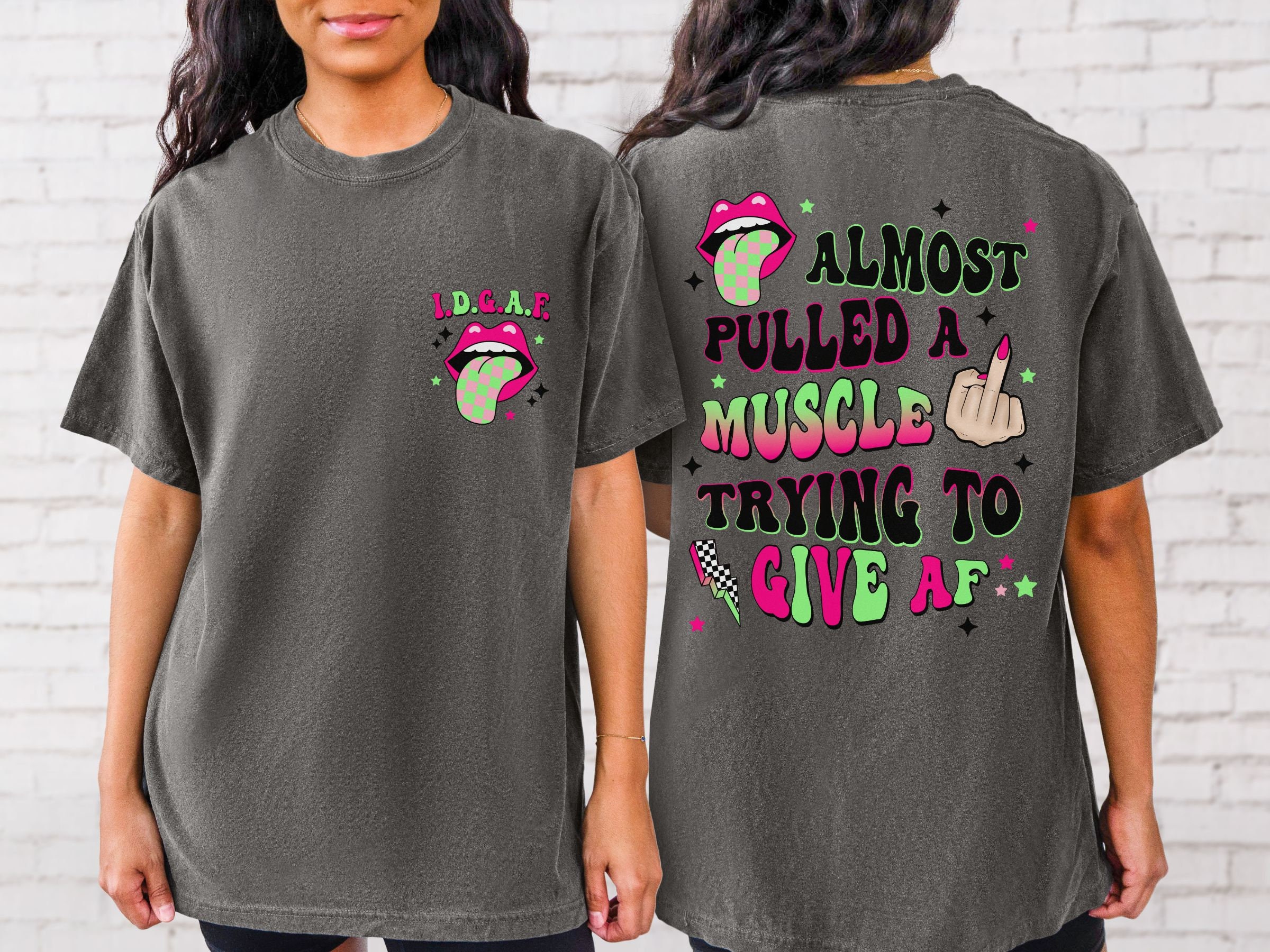 Comfort Colors Almost Pulled a Muscle Shirt, Oversized T-shirt ...