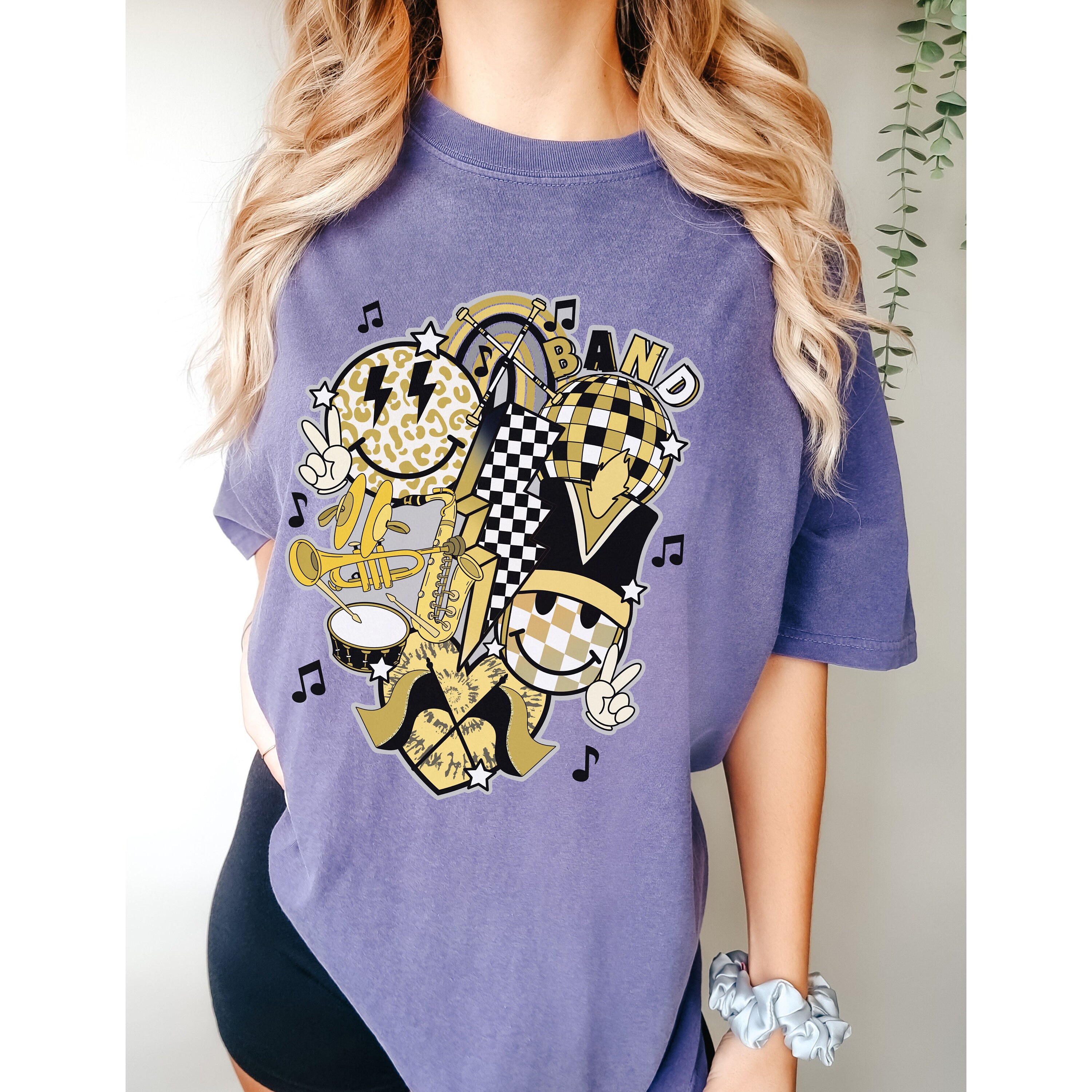 Comfort Colors Band Collage Shirt, Band Shirts, Marching Band Shirt ...