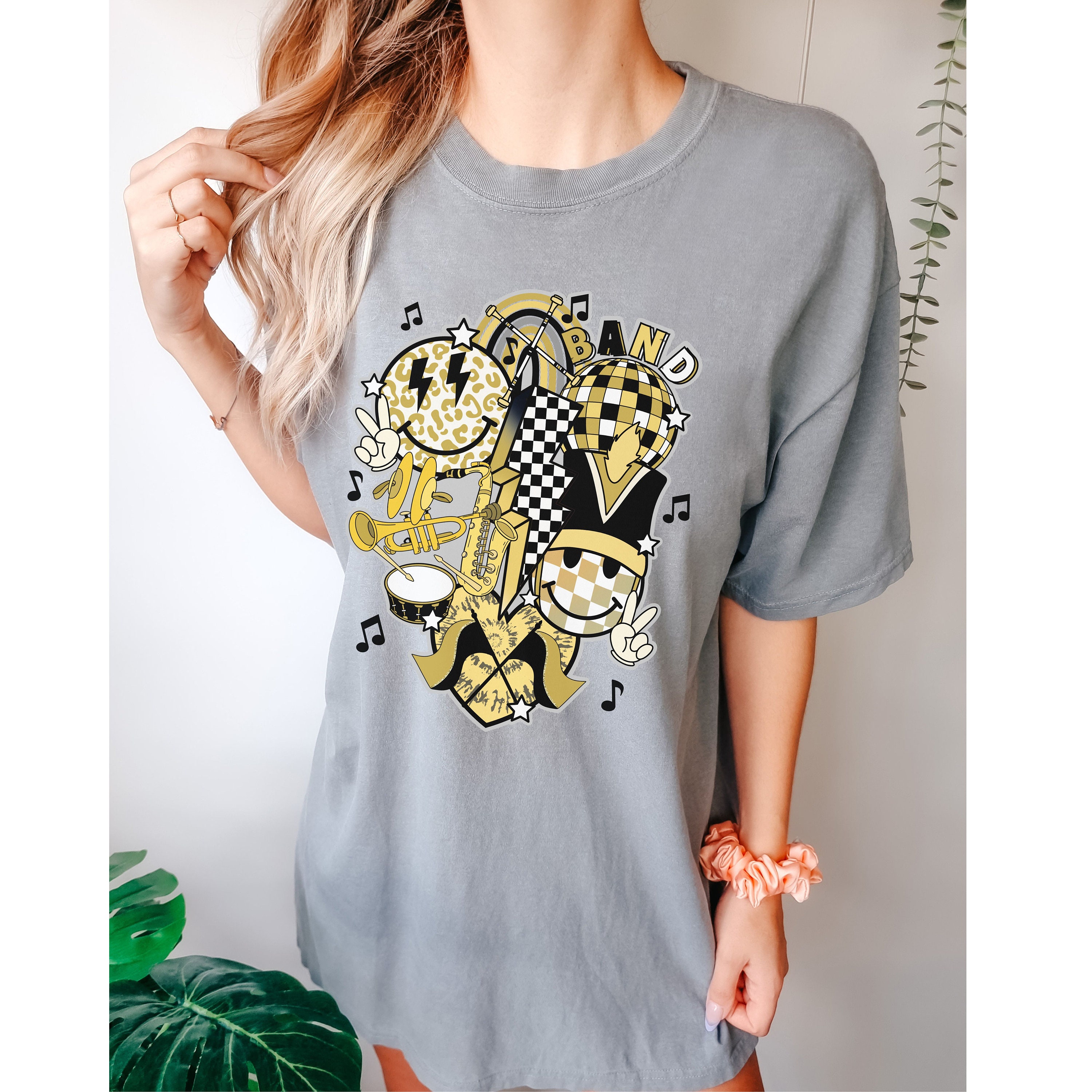 Comfort Colors Band Collage Shirt, Band Shirts, Marching Band Shirt ...