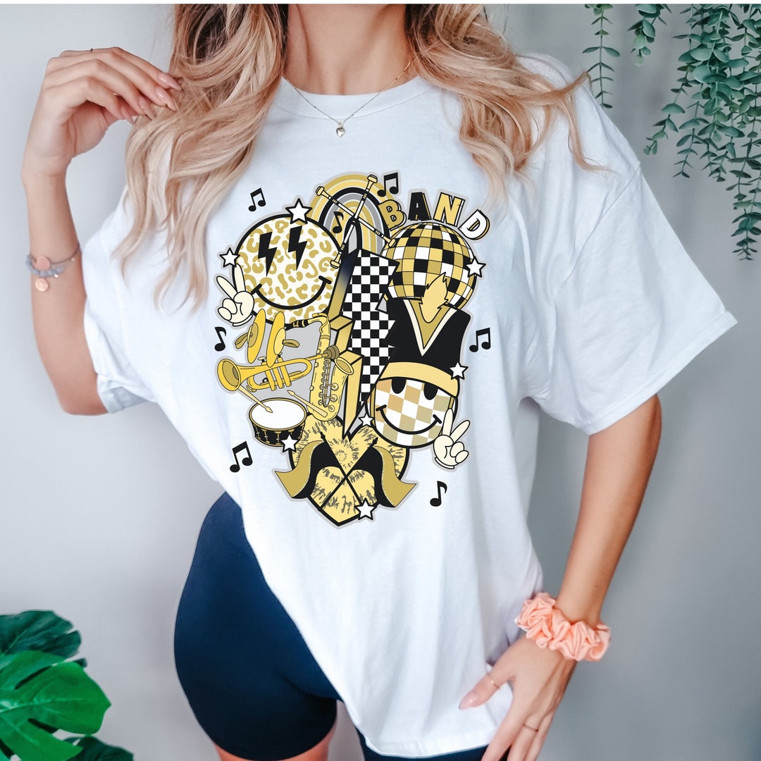 Comfort Colors Band Collage Shirt, Band Shirts, Marching Band Shirt ...