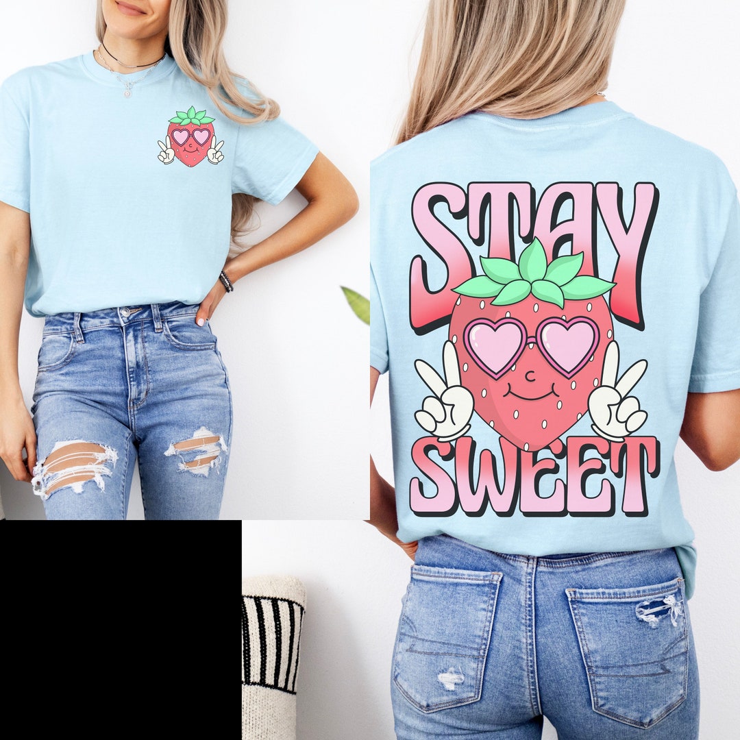 Comfort Colors Strawberry Shirt, Berry Shirt, Cute Strawberry Shirt ...