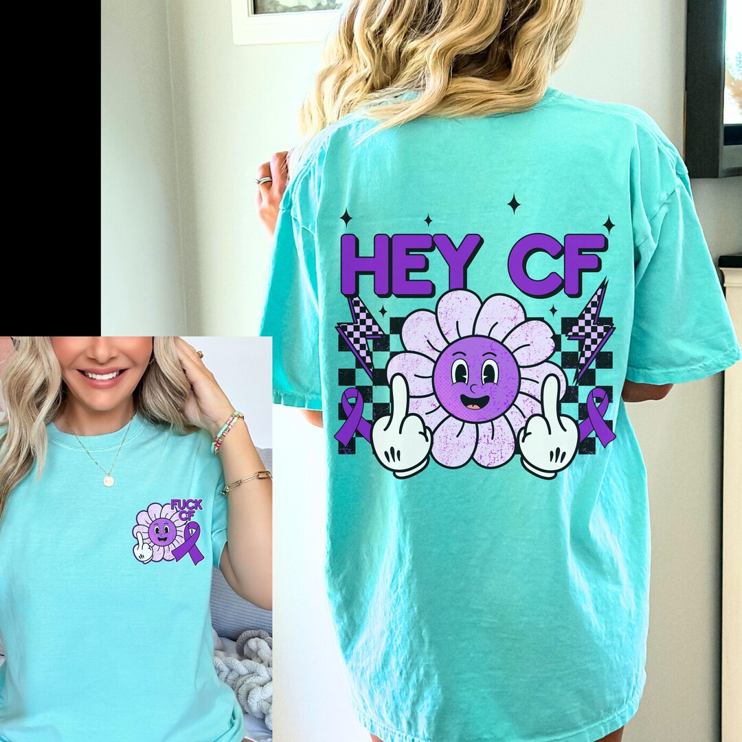 Comfort Colors Cystic Fibrosis Shirt, CS Shirt, Cystic Fibrosis ...