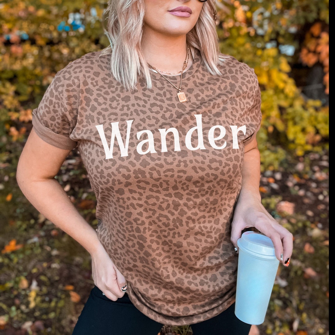 Wander Shirt, Cute Camping Shirt, Hikers Shirt, Travel Tshirt ...