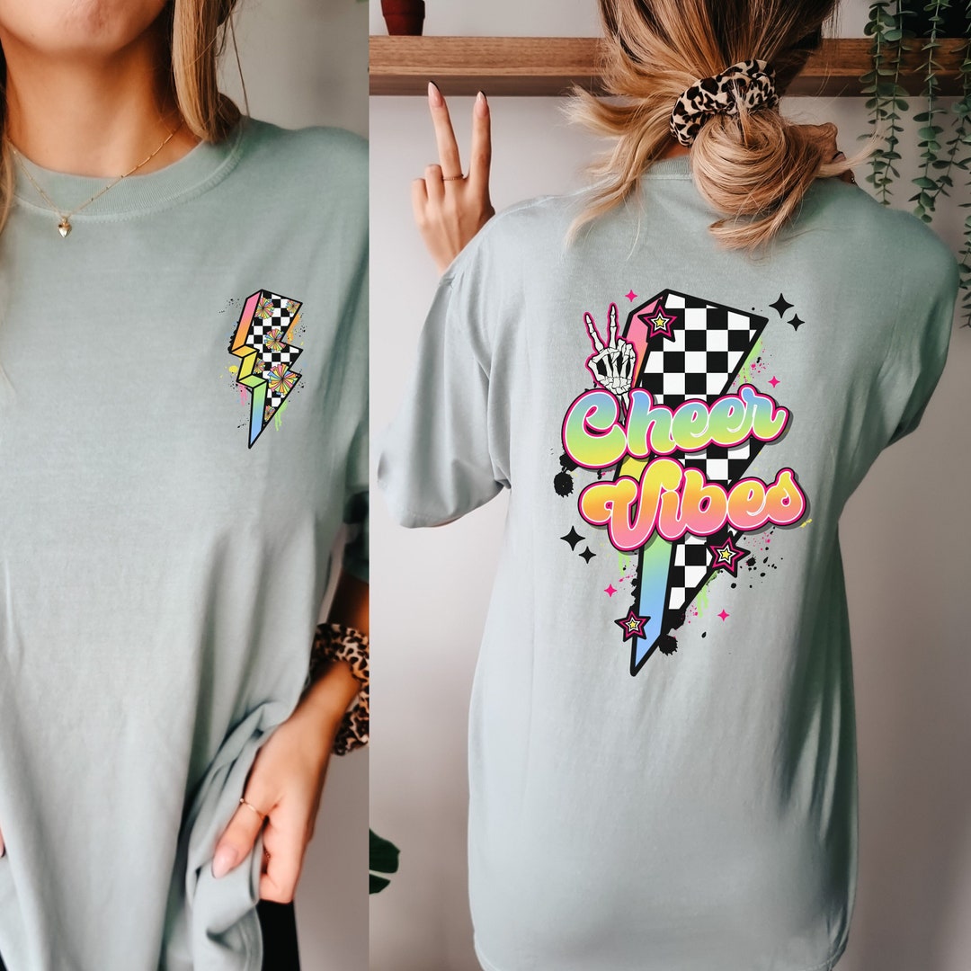 Comfort Colors Cheer Shirt, Cheer Gifts, Cheer Tshirt, Gifts for Cheer ...