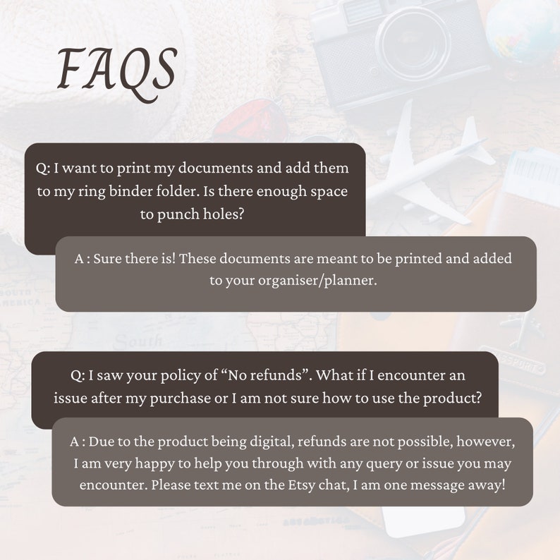 Printable Daily Travel Plan, Travel Daily Overview, Bucket List ...