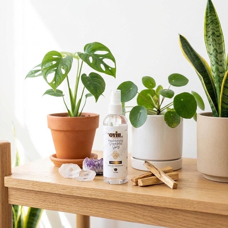 Palo Santo Sacred Mist 4oz – Energy Cleansing Room Spray |smokeless ...