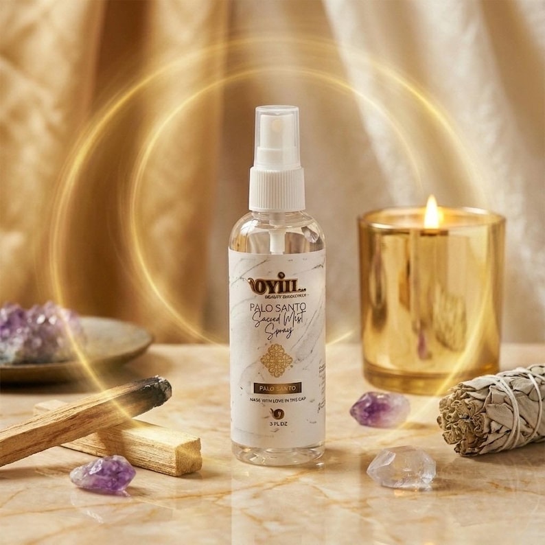 Palo Santo Sacred Mist 4oz – Energy Cleansing Room Spray |smokeless ...