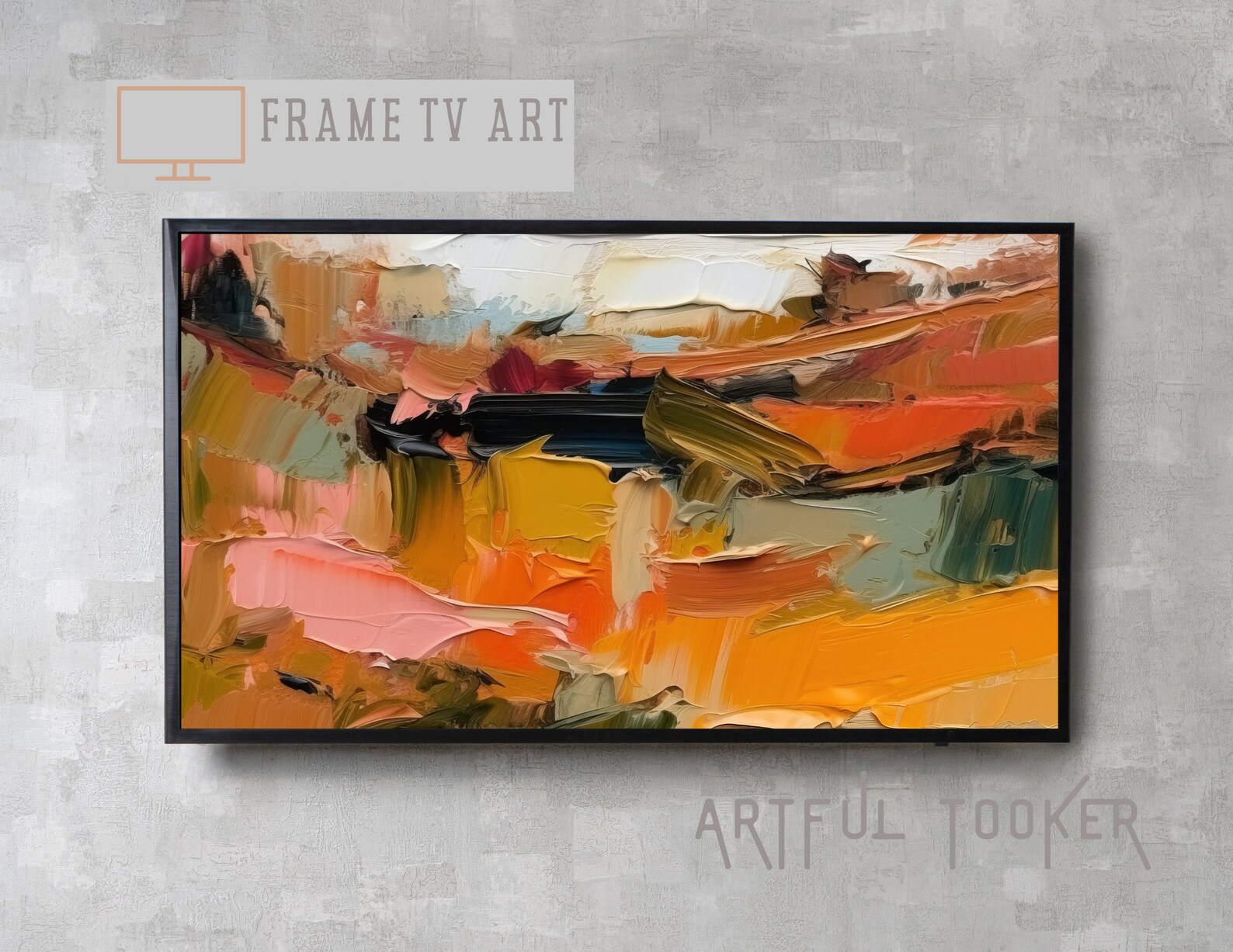 Abstract Art, Frame Tv, Digital Art for Tv, Samsung Frame TV Art, - Etsy