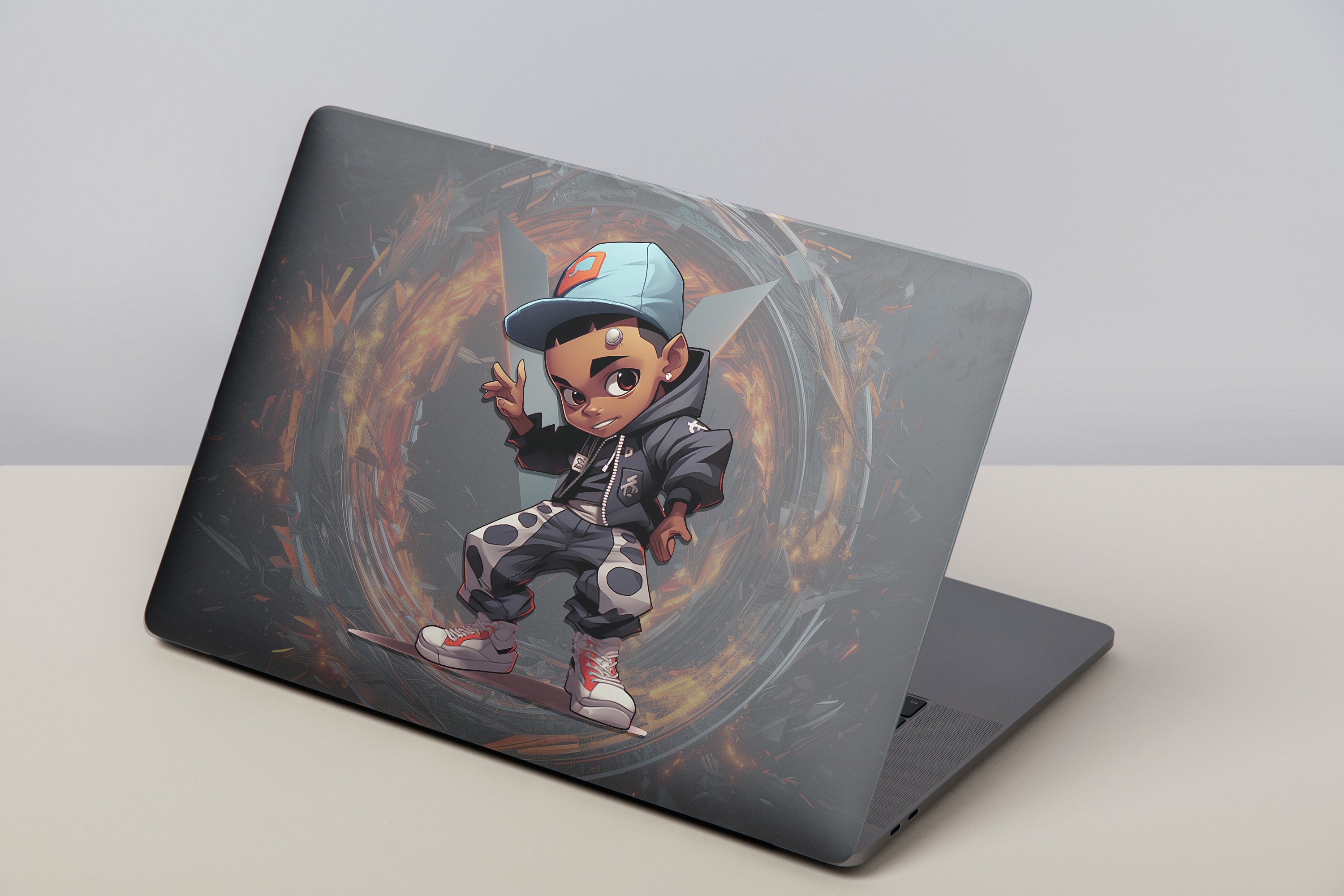 2D Break Dancers Clipart High Quality, Digital Art Illustration ...