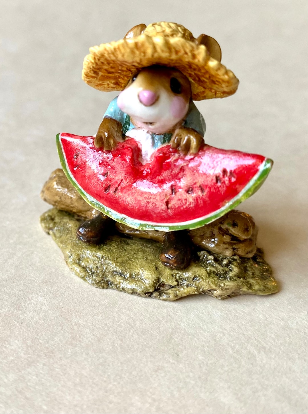 Fall Autumn Decor Wee Forest Folk Mouse farm Boy M-283 - Etsy