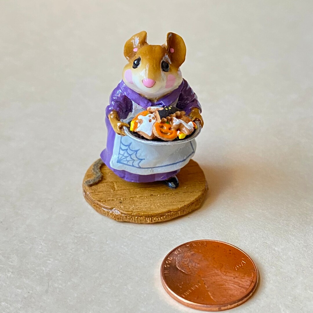 Limited Edition Retired Wee Forest Folk zelda M-171 Rare - Etsy