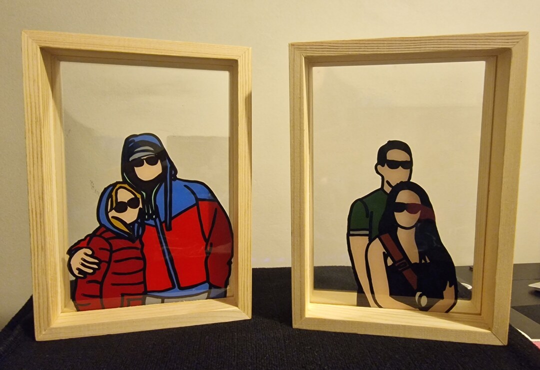 Faceless Acrylic Painting - Etsy