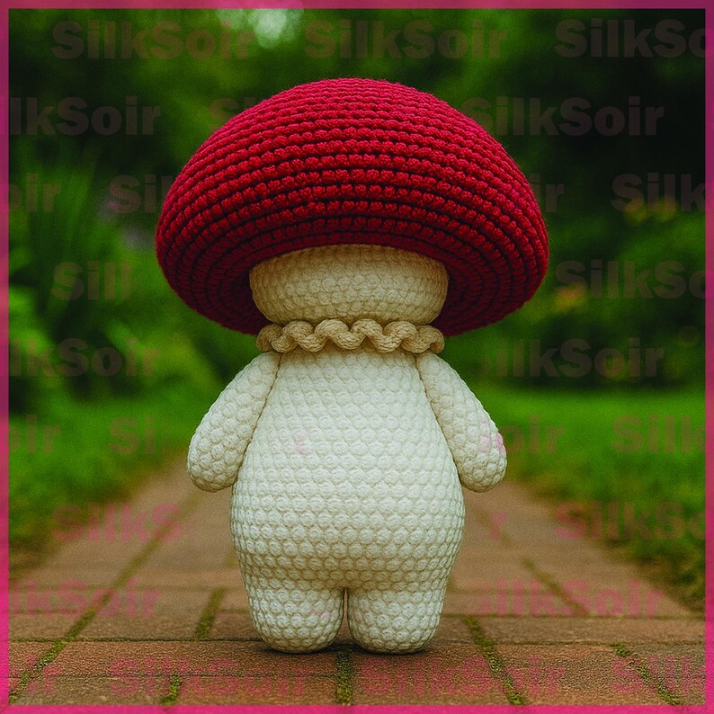 Mushroom Guy Crochet Pattern PDF | Easy Amigurumi DIY Toy | Cute Forest ...