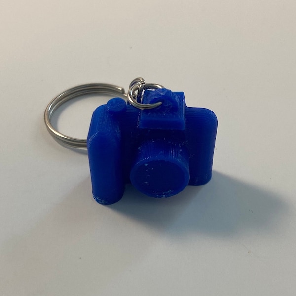 3d Printed Camera Keychain - Etsy