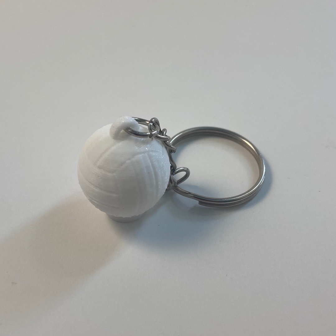 Volleyball Keychain 3D Files - Etsy