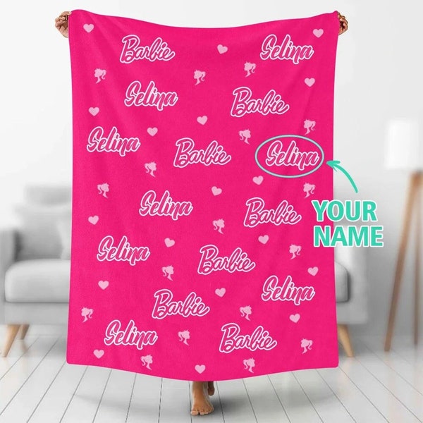 Barbie Throw Blanket - Etsy