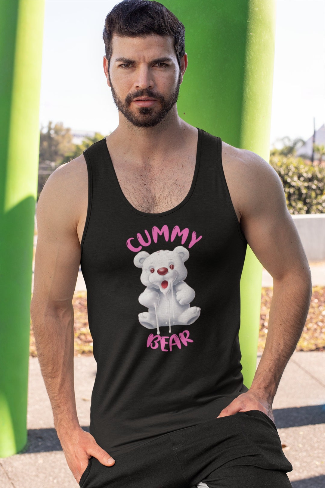 Cummy Bear gay Bear Tank Top From the Bear Culture - Etsy