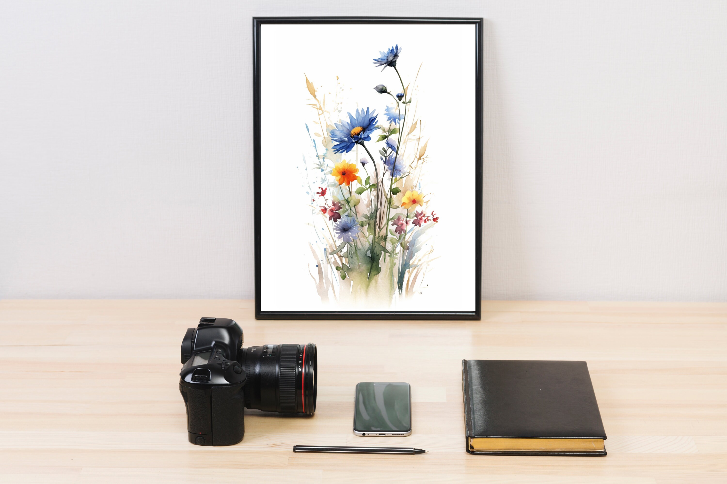 Wildflower Art, Wildflower Print, Watercolor Wildflowers, Wildflowers ...