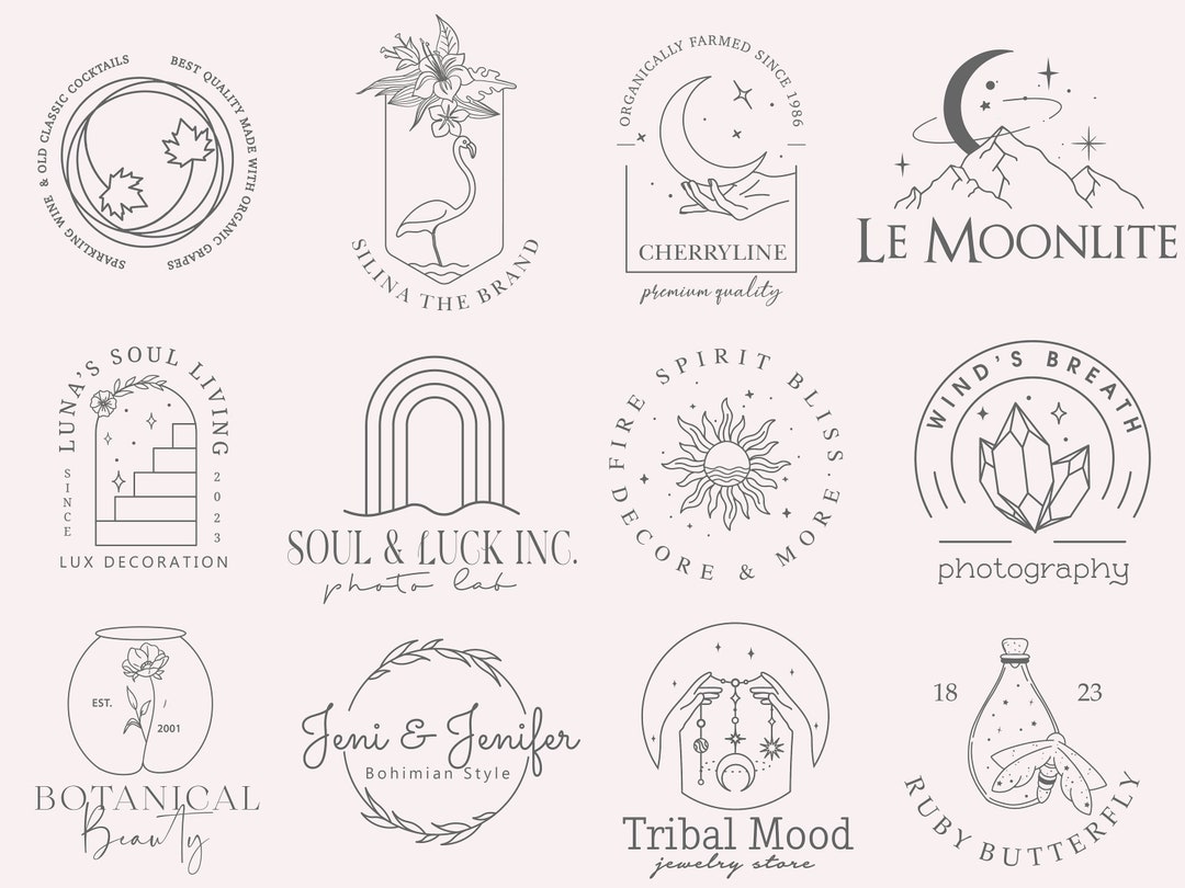 Custom Hand Drawn Logo, Custom Logo Design, Logo Design Custom for ...