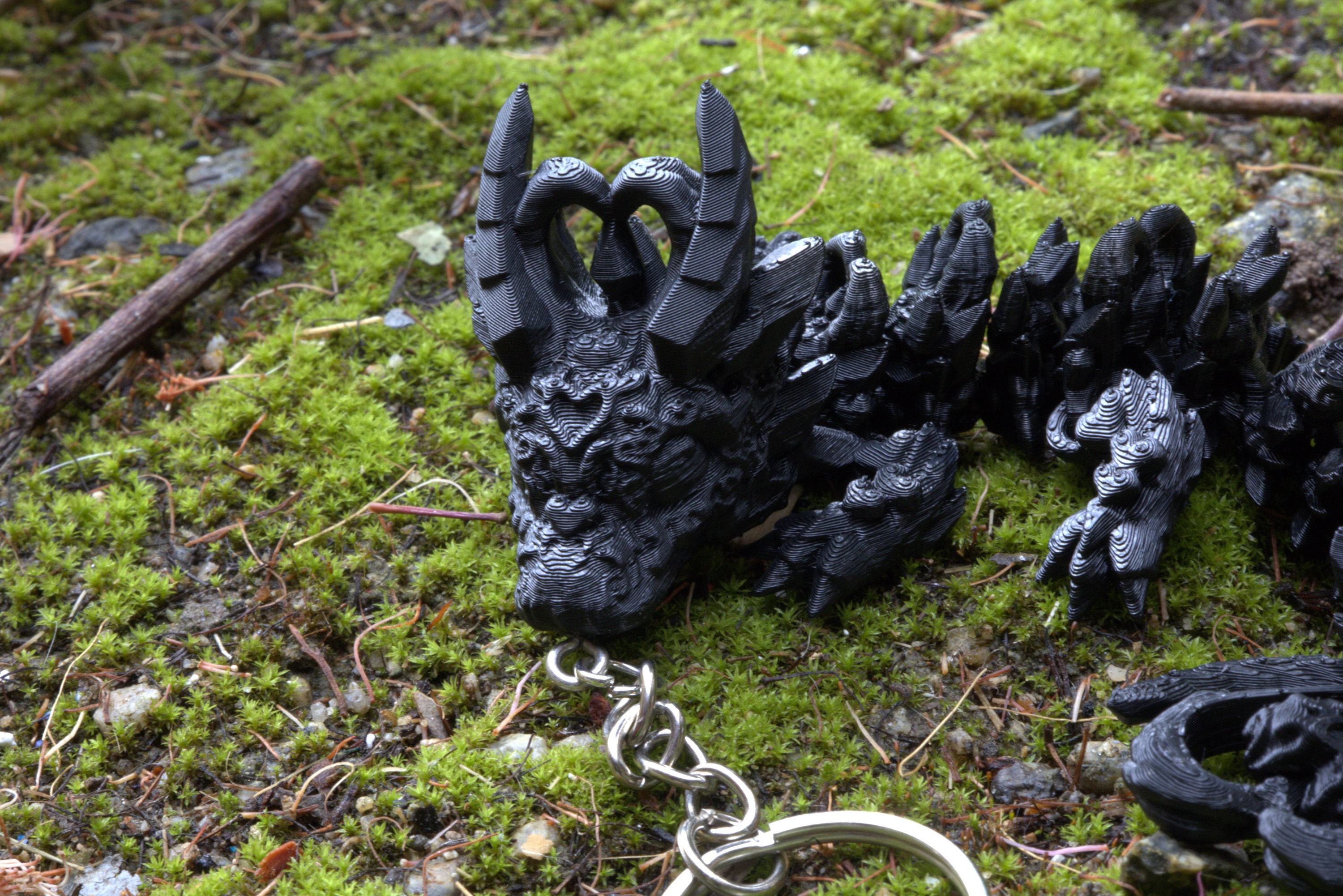 3D Printed Dragon Keychains With Fantasy Vibes Embark on a Magical ...