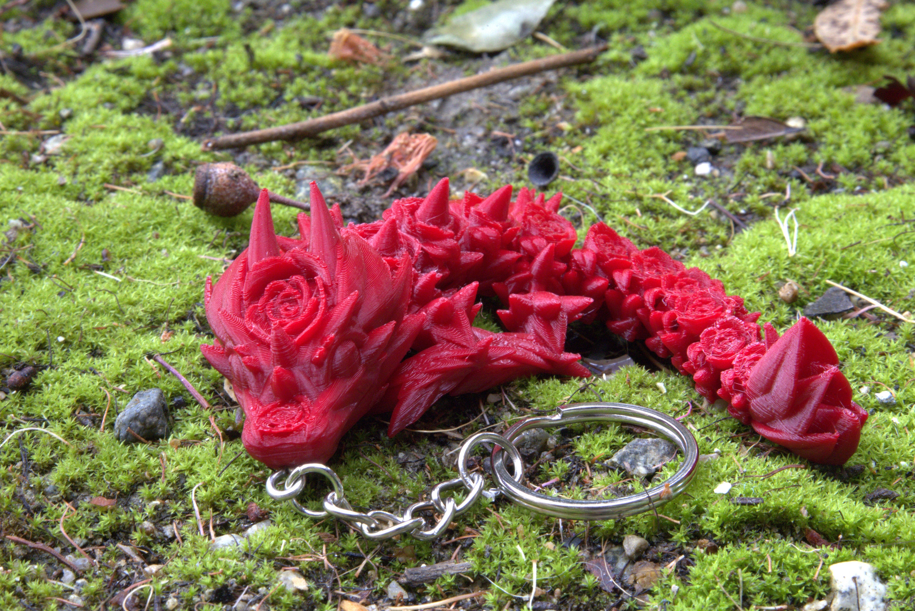 3D Printed Dragon Keychains With Fantasy Vibes Embark on a Magical ...