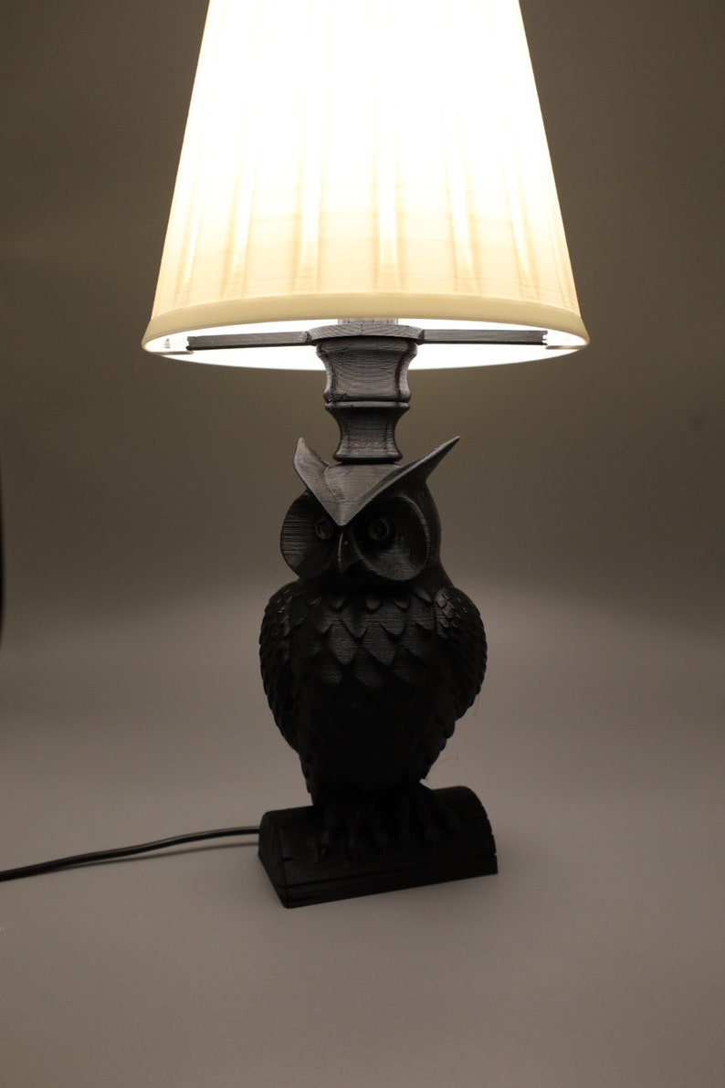 Dimmable Owl Lamp: Light up Your Room With a Touch of Wizard Magic - Etsy