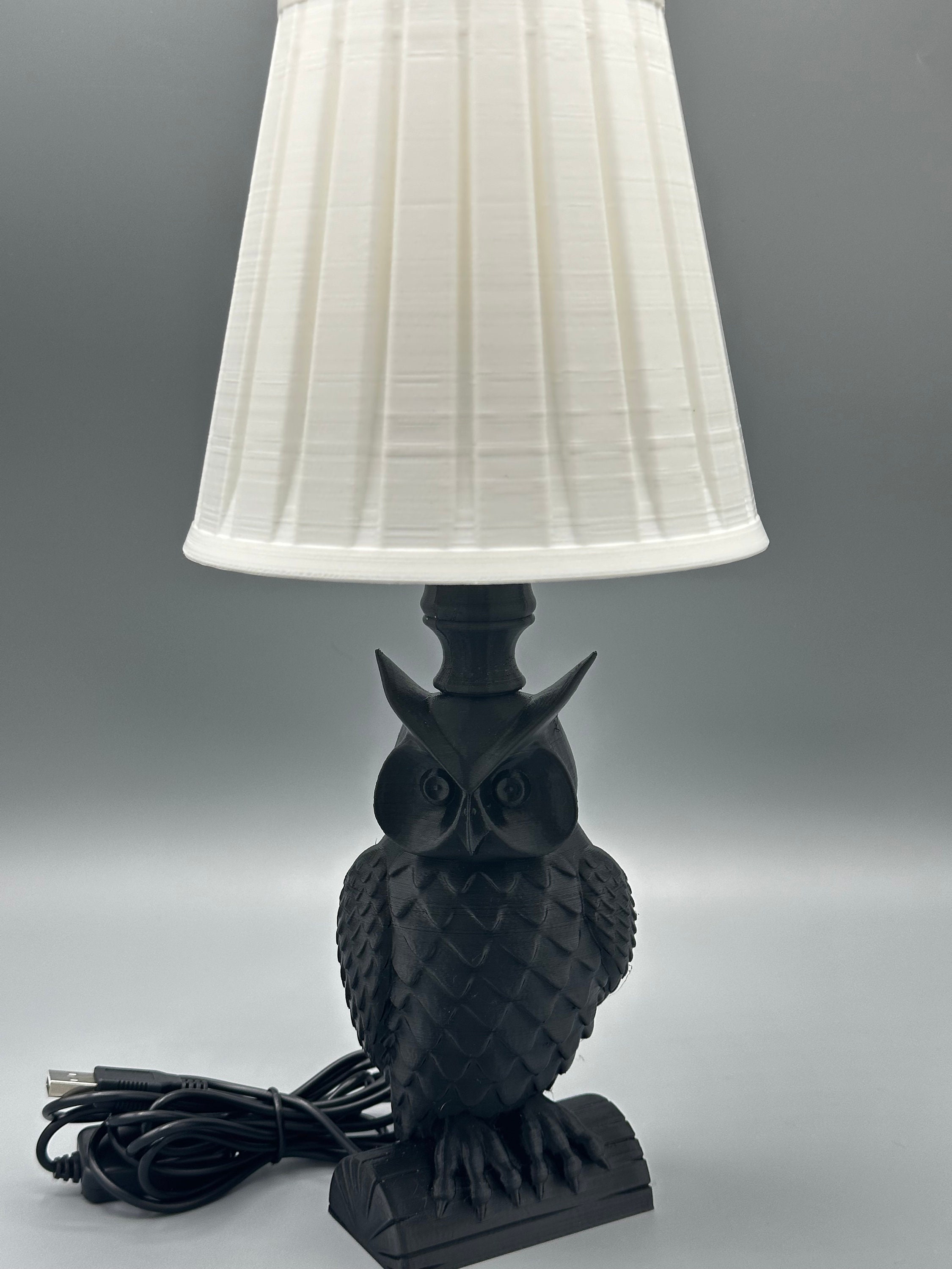 Dimmable Owl Lamp: Light up Your Room With a Touch of Wizard Magic - Etsy