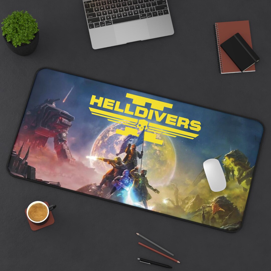 Helldivers 2 Mouse Pad, Desk Mat, Gaming Keyboard Mat - Etsy