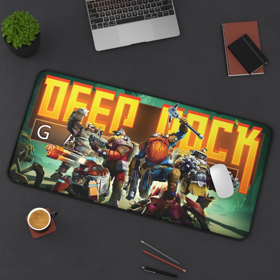 Deep Rock Galactic Mouse Pad, Desk Mat, Gaming Keyboard Mat - Etsy