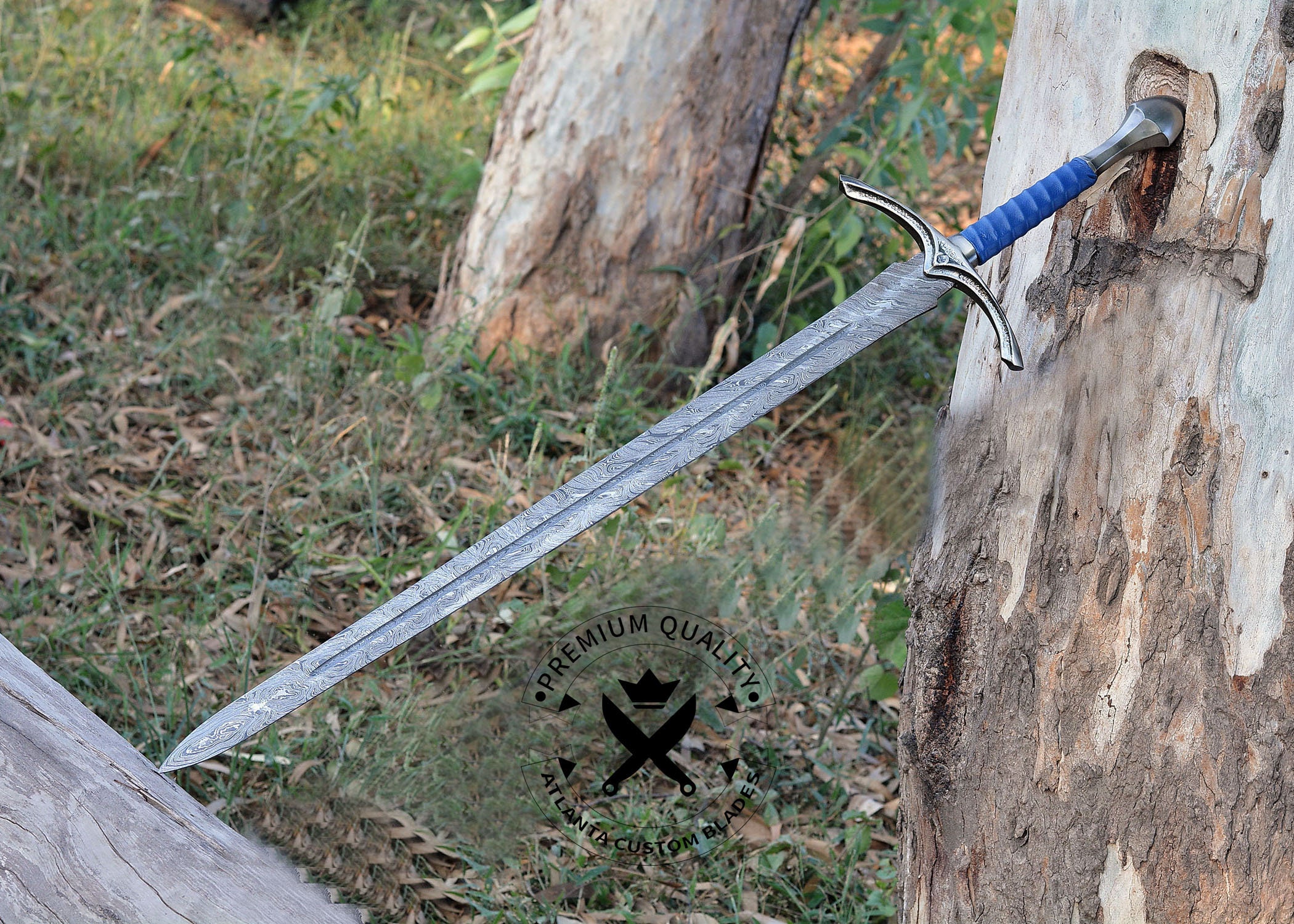 Sword of Glamdring the Elvenking Damscus Steel Sword With Sheath ...