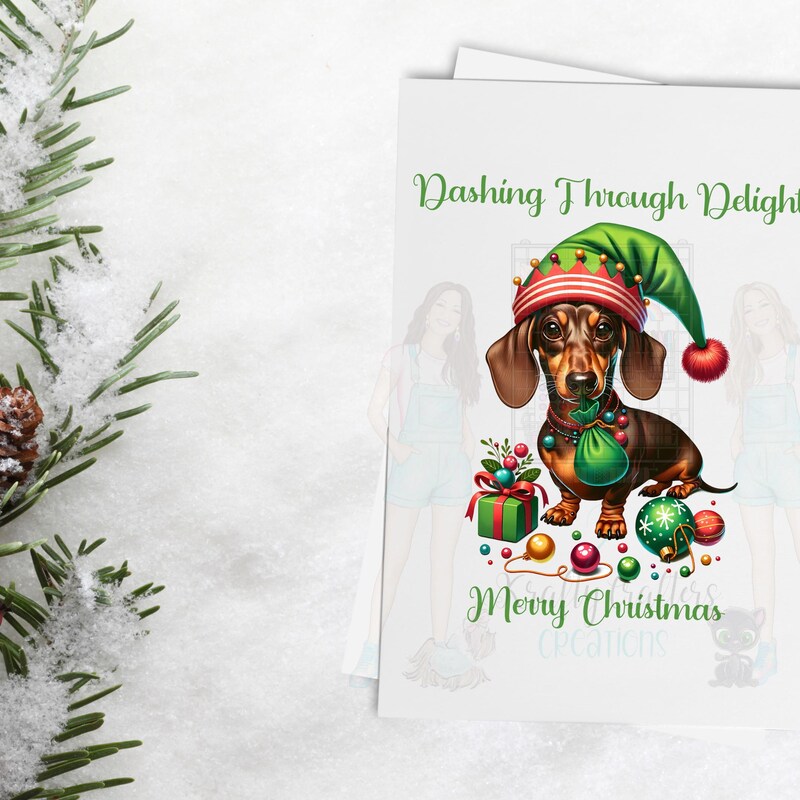 Dachshund Card - Etsy