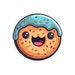 Cute Donut Sticker Cute Donut Lover Sticker for Donut Gift for Donut ...