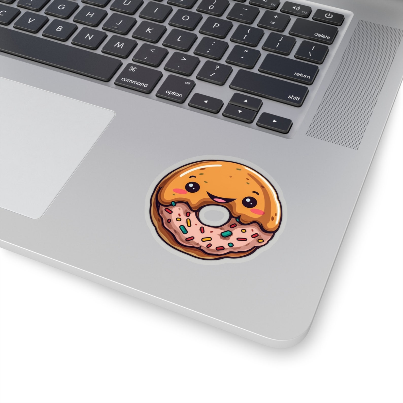 Cute Donut Sticker Cute Donut Lover Sticker for Brunch Lover Sticker ...