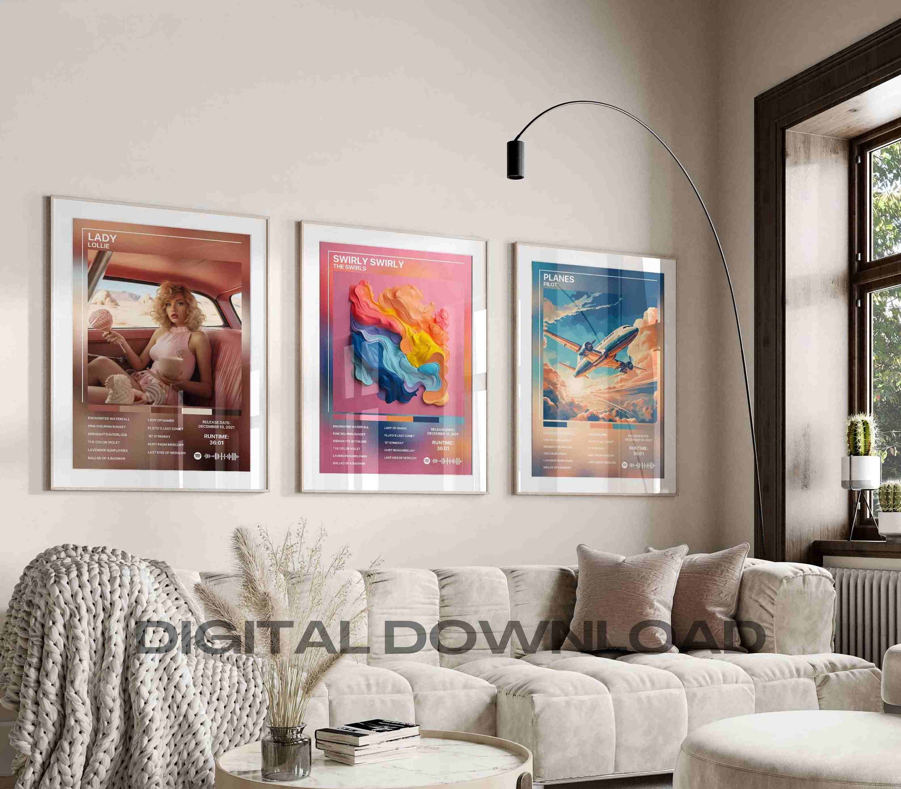 Personalized Album Cover Poster Custom Digital Music Poster Album ...