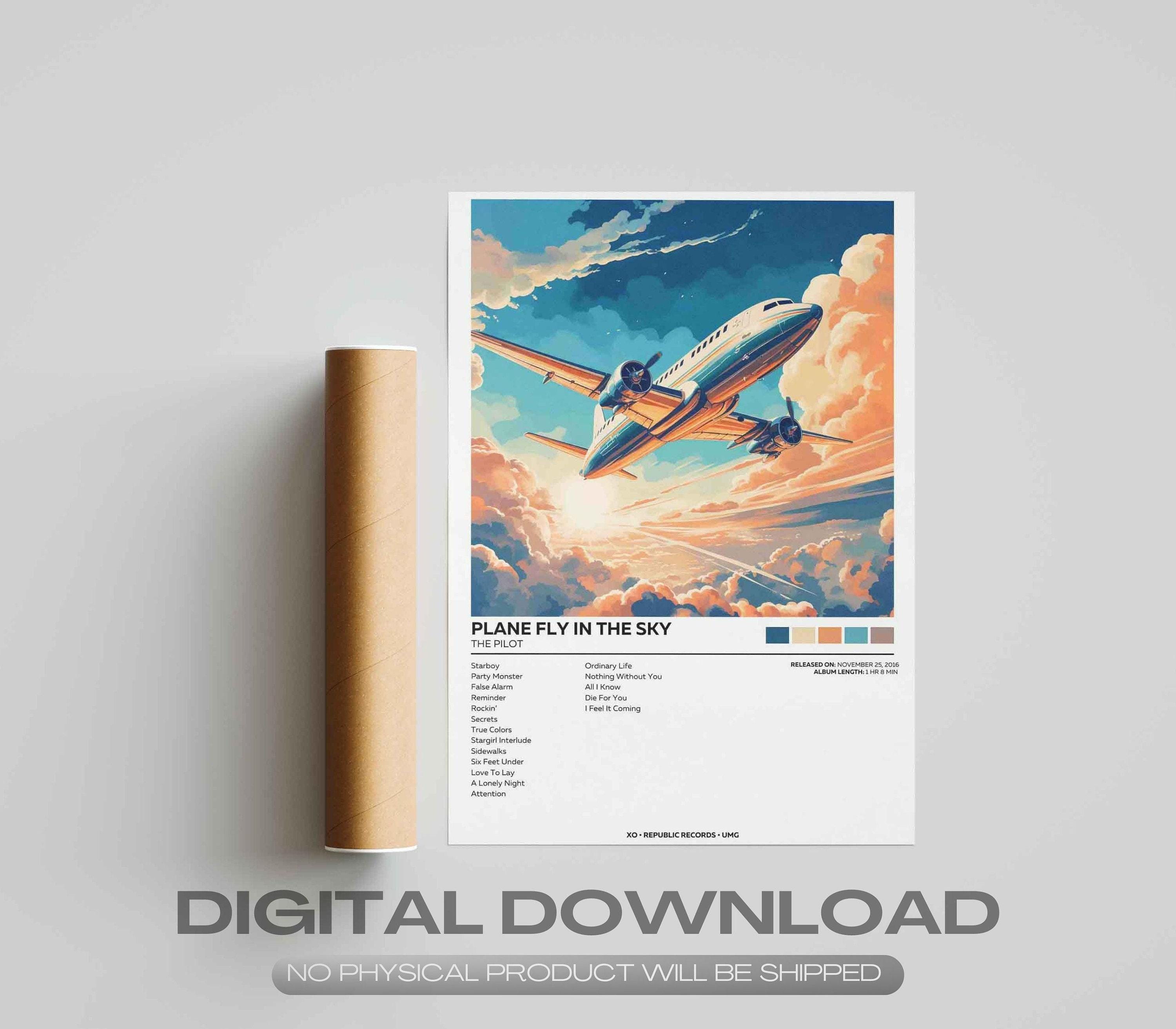 Personalized Album Cover Poster - Custom Digital Music Poster - Album ...
