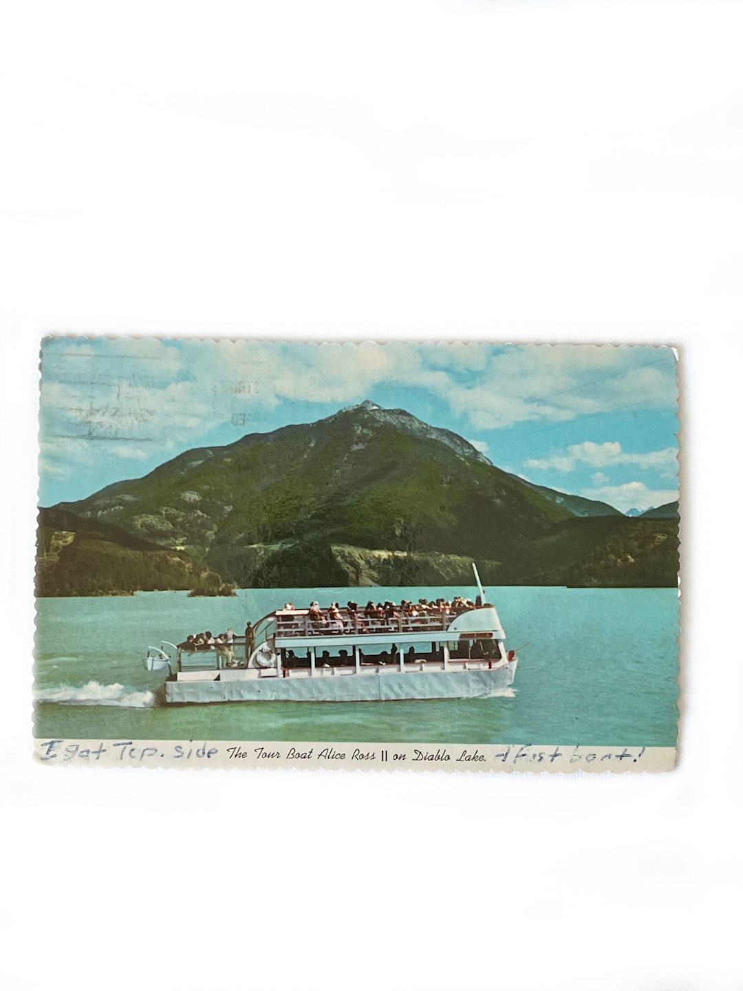 Vintage 1975 Postcard of Alice Ross II Tour Boat Seattle Washington ...