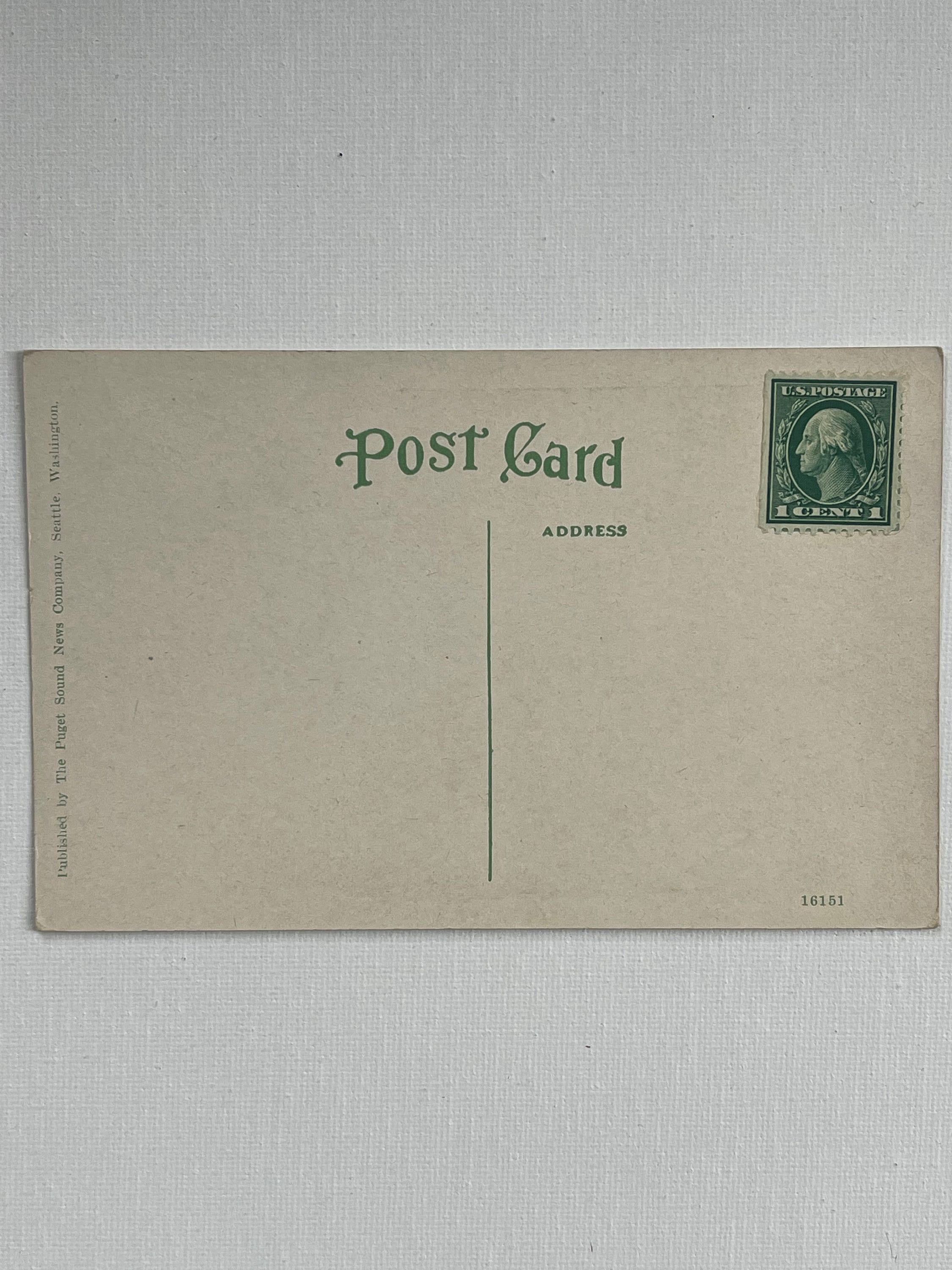 Vintage 1910s Unused Collector Grade Mounted George Washington Green ...