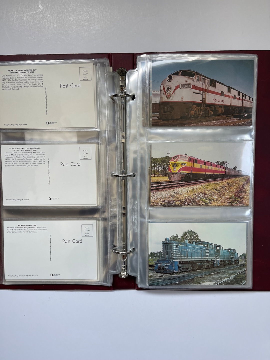 Vintage Album 1 Lot of 111 Train Postcards Collectable Bundle - Etsy
