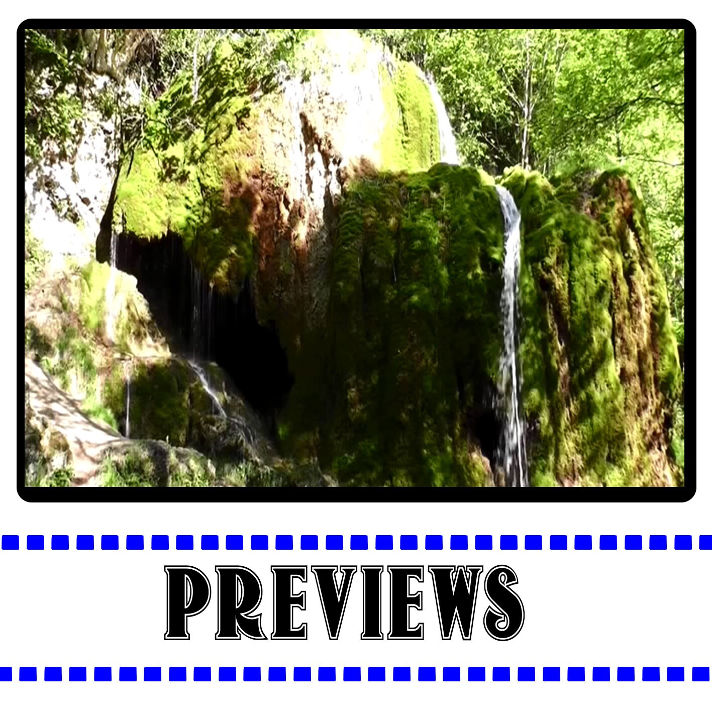 Real Life Waterfall and Fish Tank Aqarium Relaxing Calming Videos ...