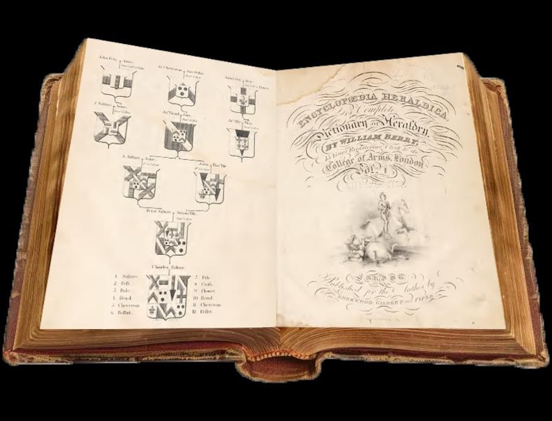 Encyclopaedia Heraldica Complete Dictionary Heraldry 5 Volume PDFS ...