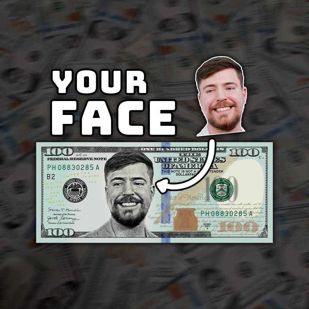 Your Face on Money, Custom Money, Personalized Money, Face on Money ...