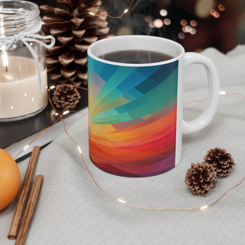 Sunrise Spectrum Mug - Etsy