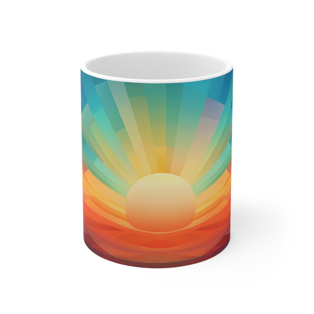 Sunrise Spectrum Mug - Etsy