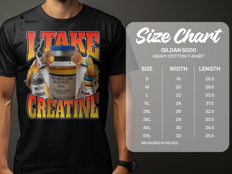 Tren Humor Tee, Funny Gym Shirt, Creatine Shirt, Pump Cover, Workout ...
