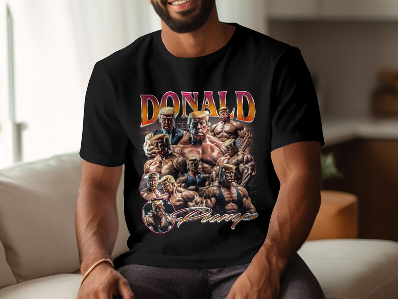 DONALD TRUMP TEE, Funny Gym Shirt, Bootleg Tee, Gym Clothes, Gift T ...