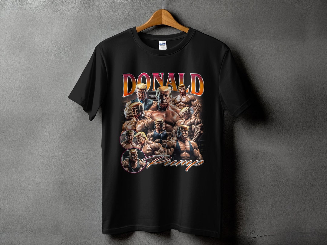 DONALD TRUMP TEE, Funny Gym Shirt, Bootleg Tee, Gym Clothes, Gift T ...