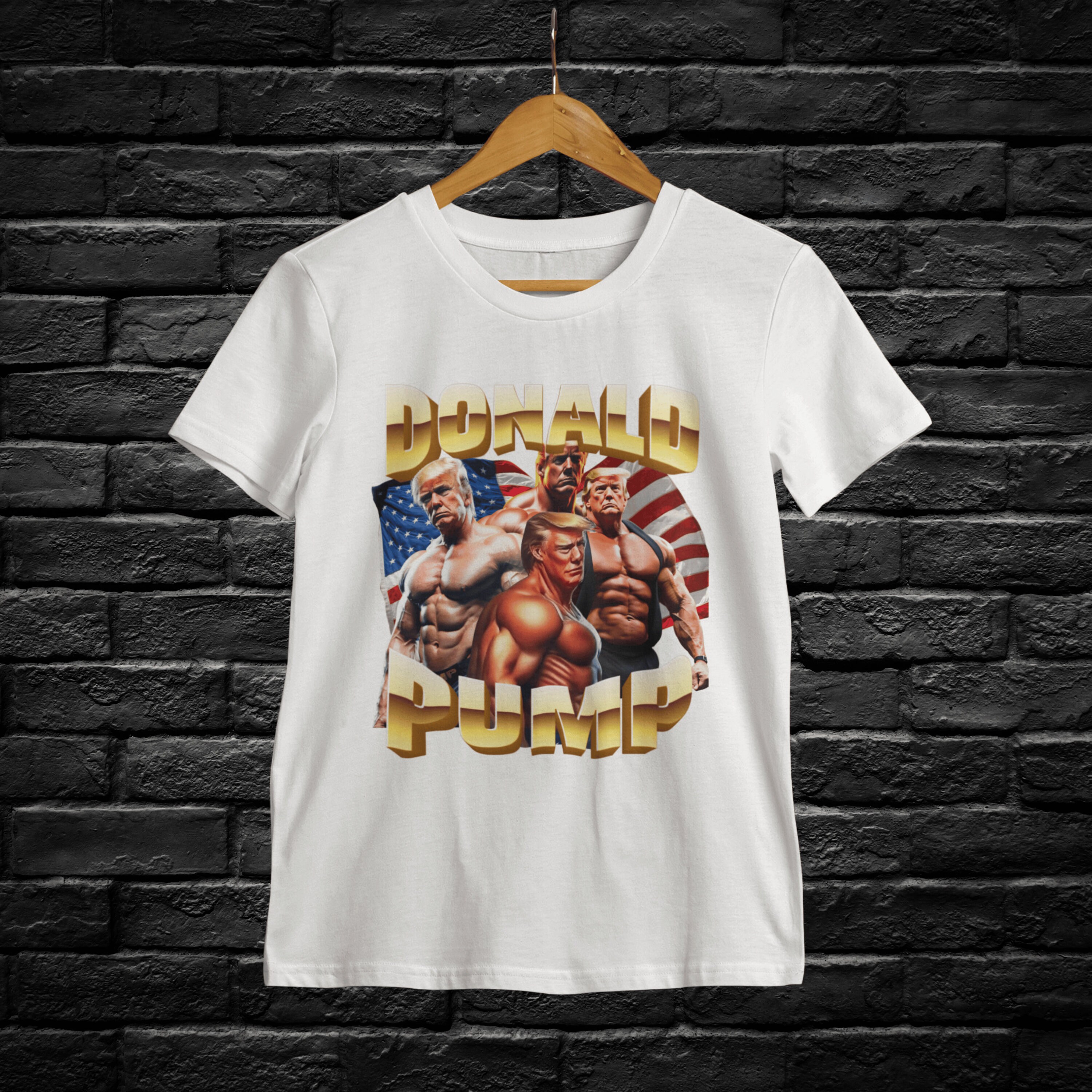 DONALD TRUMP TEE, Funny Gym Shirt, Gym Clothes, Gift T Shirt Meme ...