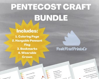 Printable Pentecost Craft Activity Pentecost Coloring Bookmarks Sunday ...