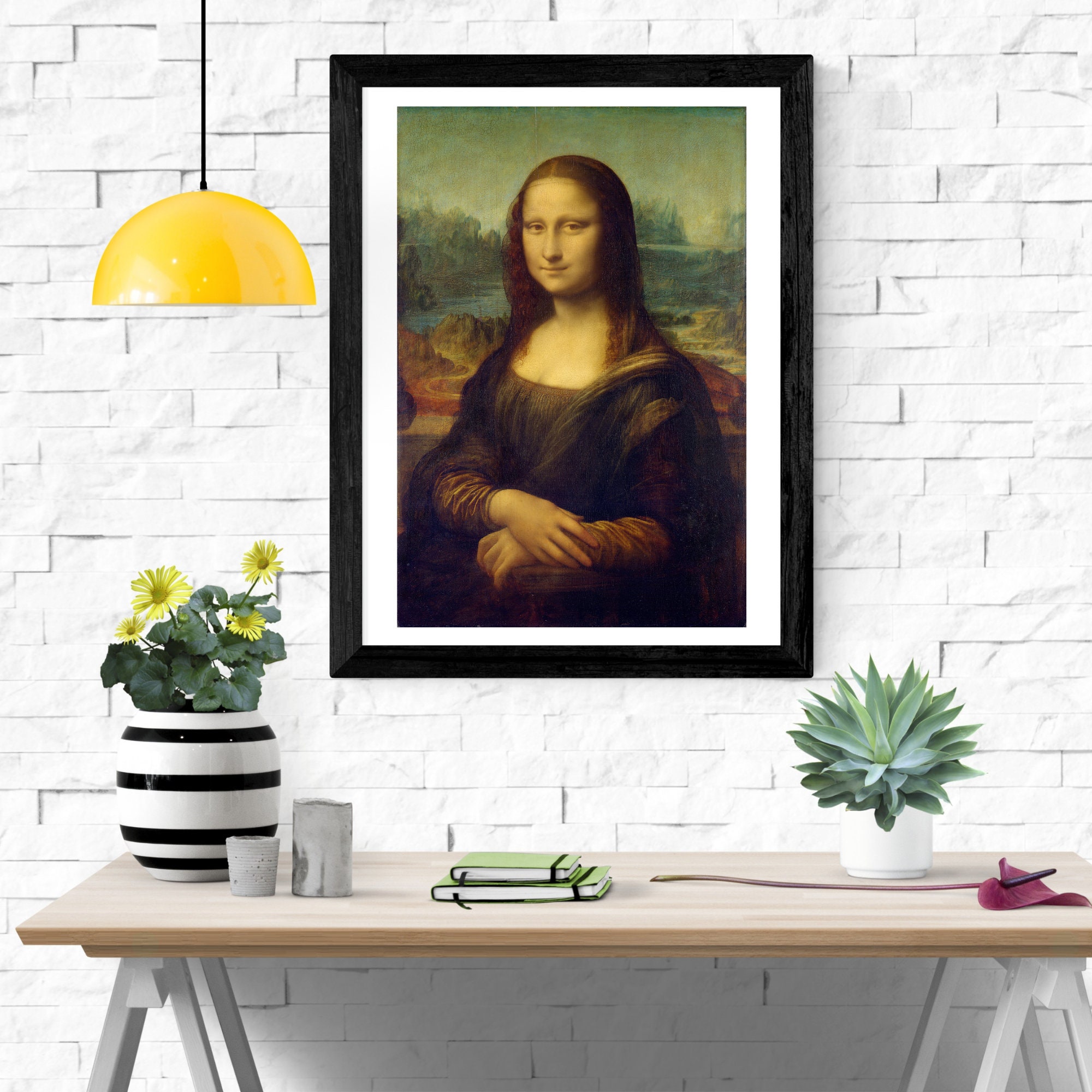 Mona Lisa, Leonardo Da Vinci, Poster, Downloadable Art Print, Wall Art ...