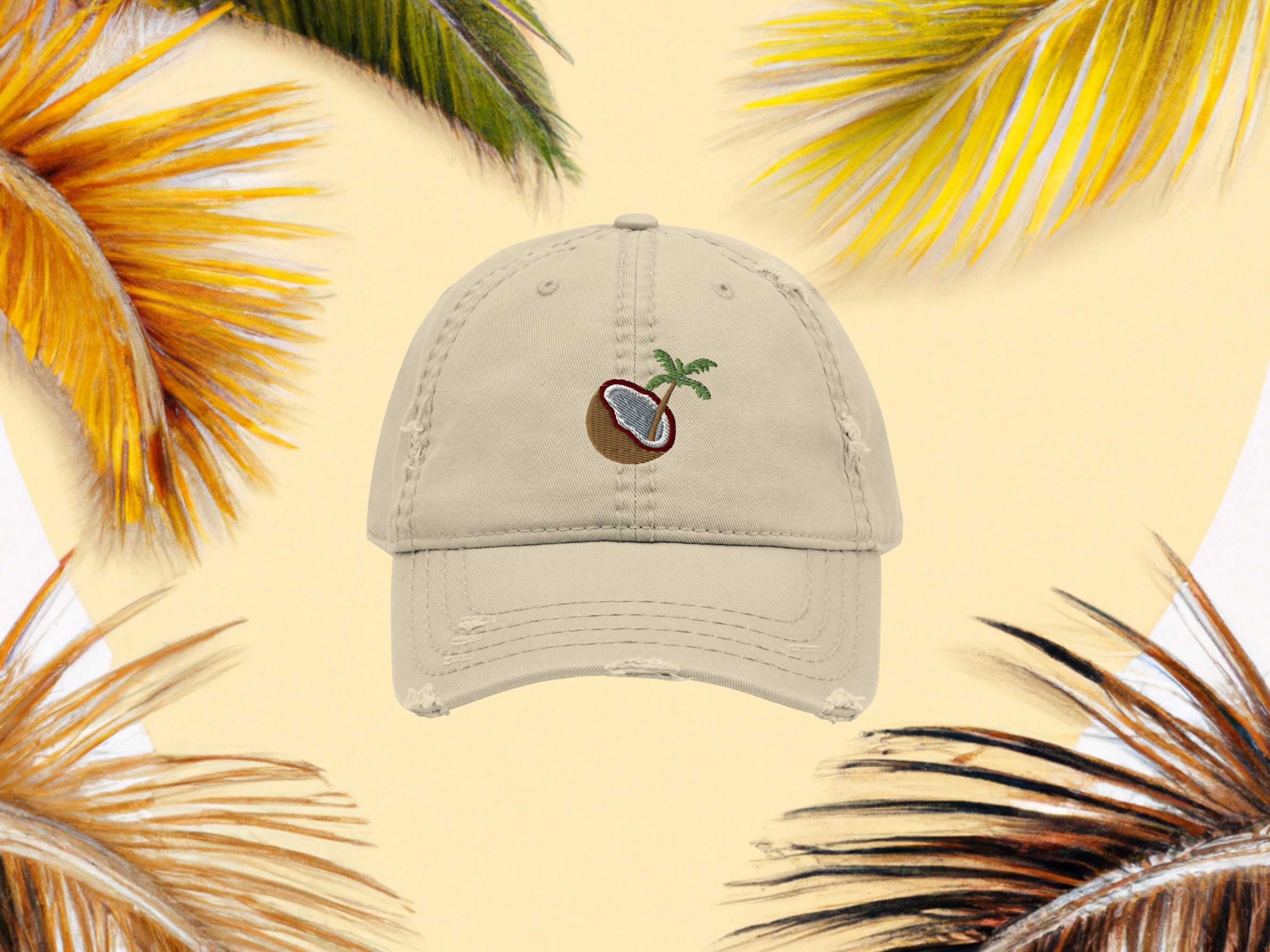 COCOCAPS | Distressed Baseball Hat - Etsy